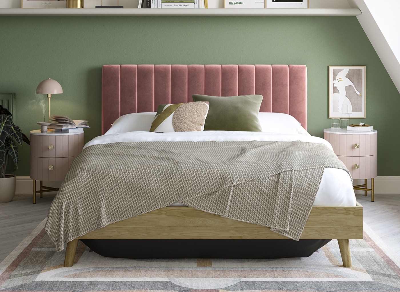 Perfectly pink: nail the trend with a pink bed frame | Dreams Inspiration