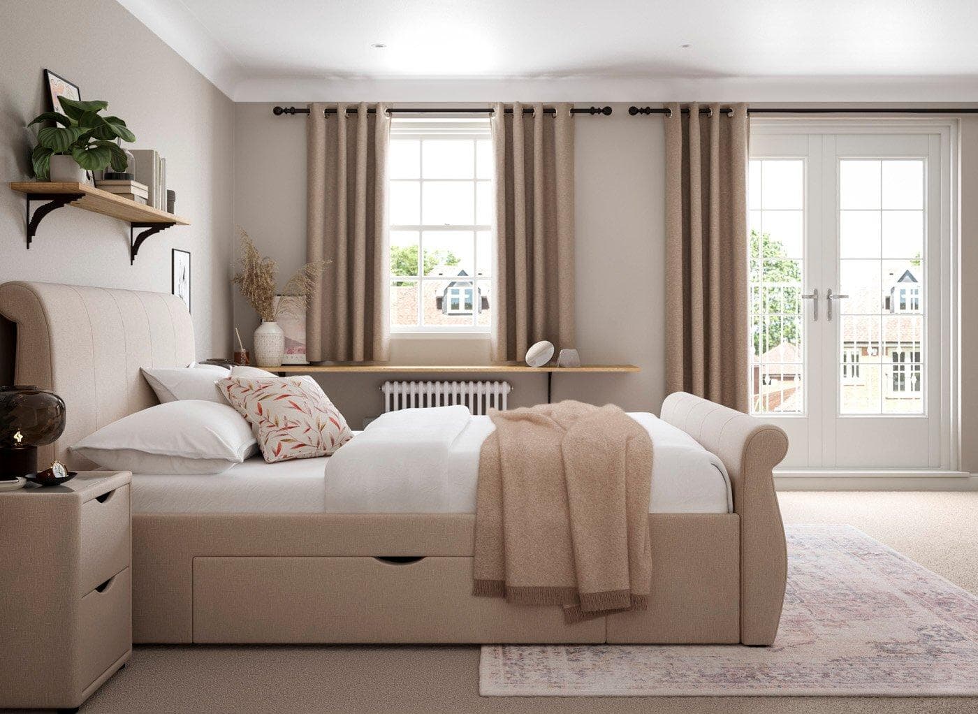 Cream Walls Bedroom Ideas
