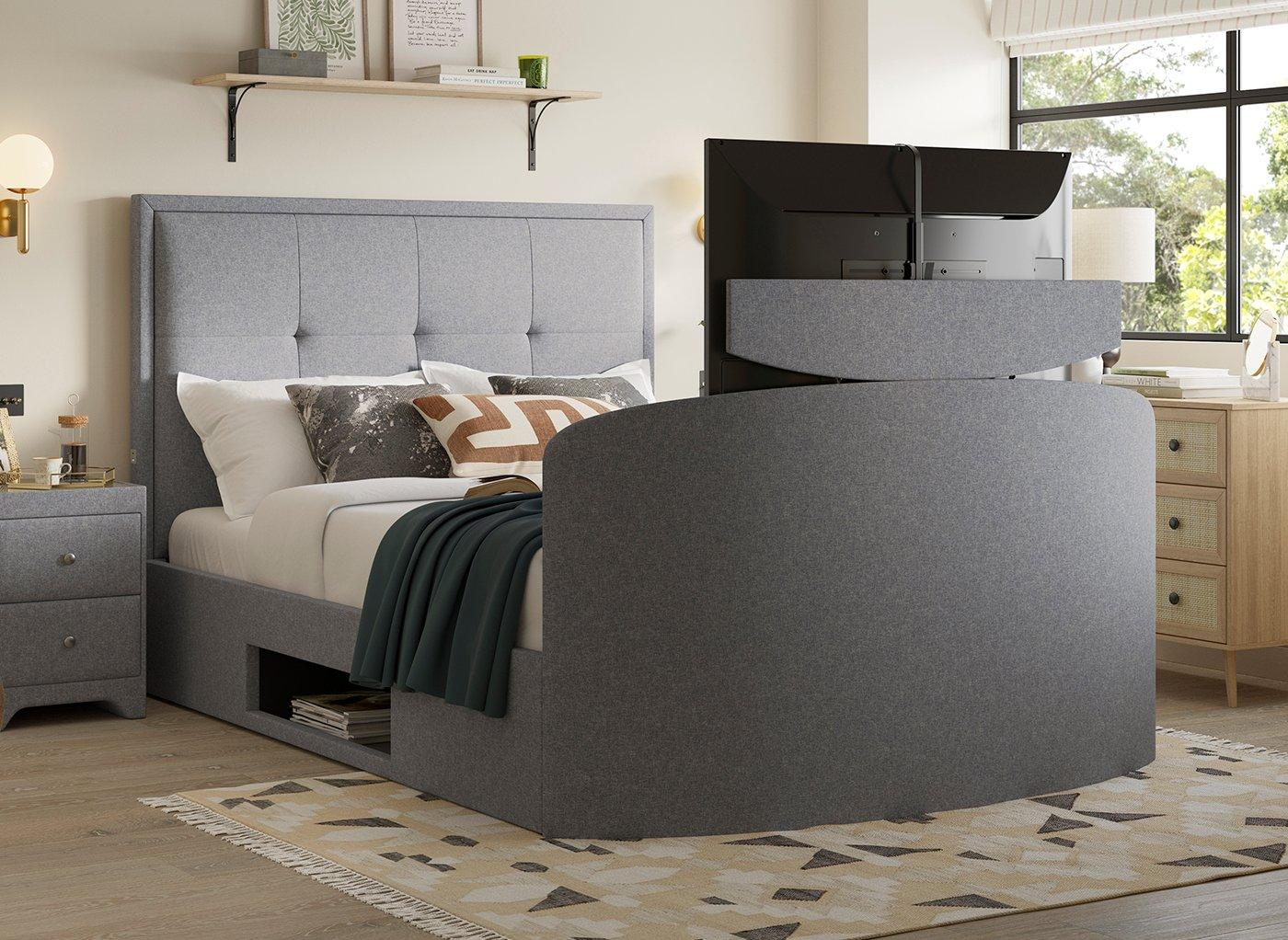 Ideas for placing a TV in your bedroom | Dreams Inspiration