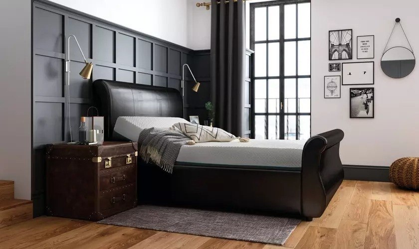 Chocolate brown bedroom ideas: get the look with a brown bed frame ...