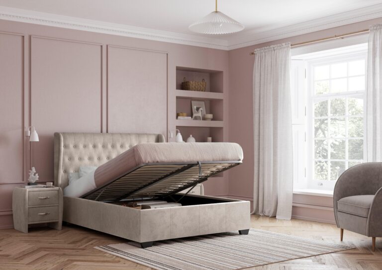 Neutral bed frame ideas | Dreams Inspiration