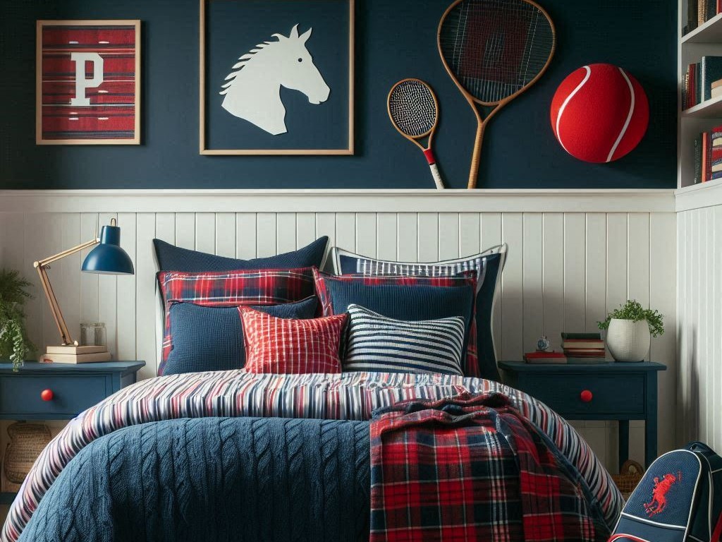 Preppy bedroom ideas for a playful look | Dreams Inspiration