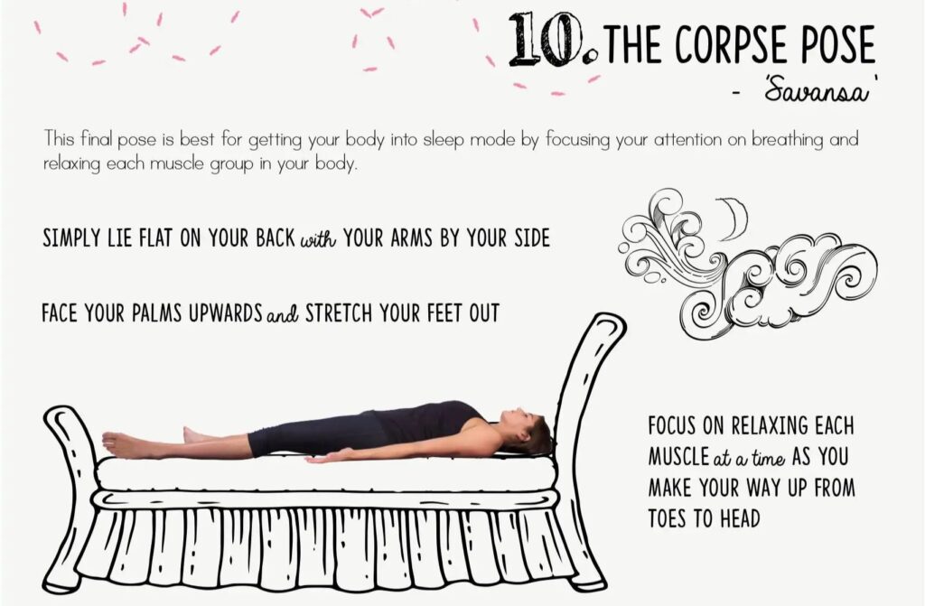 Bedtime Yoga Routine: 10 Yoga Poses For Sleep & Relaxation